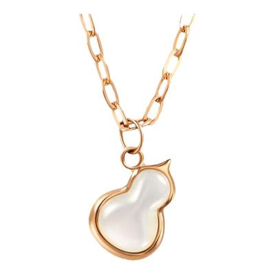 18k金葫芦套链周生生女