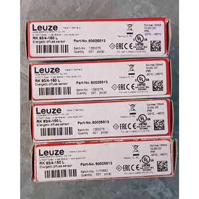 【议价-可维修】LEUZE测 50025513 4-150L 93/4/二手均有货