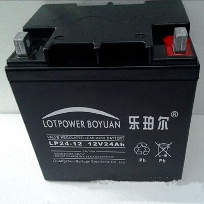 乐珀尔蓄电池LP241212V24AH消防照明UPS电源配套EPS直流屏