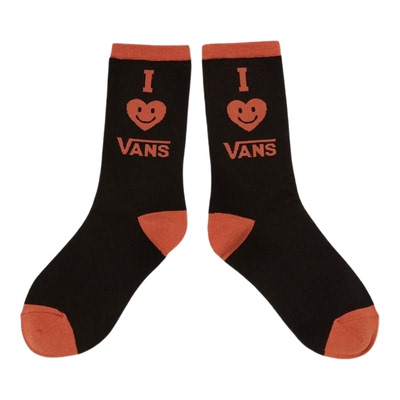 VANS女士全棉中筒袜一双装
