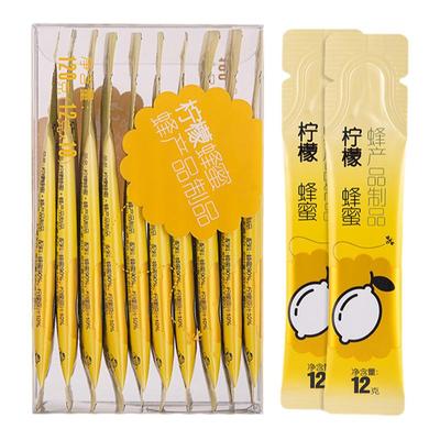 养蜂婆婆蜂蜜柠檬柚子茶便携条装