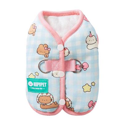 嬉皮狗|卡通满印牵引马甲