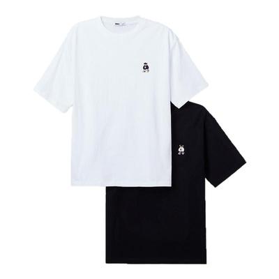 SPAO新品小熊WoodieT恤两件套装