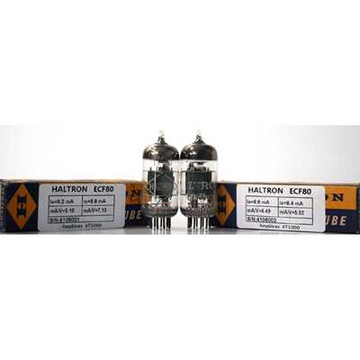 议价ECF80 HALTRON 全新原装盒 Amplitrex 测试 1 匹配对 2 件