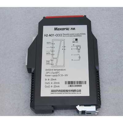 【请询价】全新Maxonic万讯信号隔离器H2AO1CCCC现