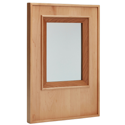 原木拼色挂镜复古实木画框壁挂镜