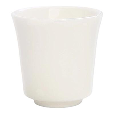 家用喝茶品茗企业办公白瓷小茶杯