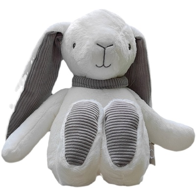 正版儿童安抚小白兔玩偶生日礼物
