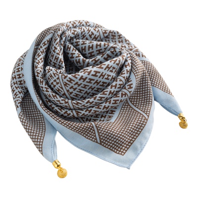 2025新款时尚轻奢磁吸扣丝巾