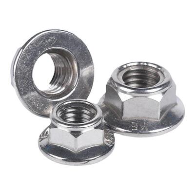 304不锈钢全金属法兰锁紧螺母