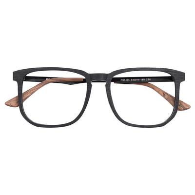 POSESION手工木质方形大框眼镜架