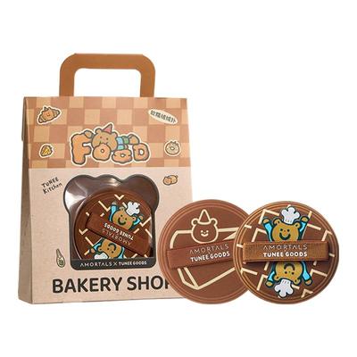 尔木萄 X TUNEE GOODS 面包系列M号软糯绒绒扑圆粉饼扑植绒化定妆