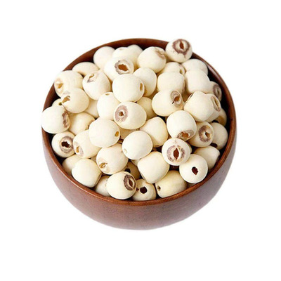 去芯新货白莲子莲子干货磨皮去通芯白红500g特级湘莲官方旗舰店