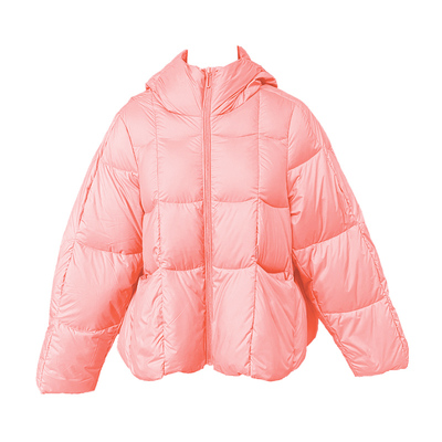 容子木ROSEMOO24年冬季新款哑光细腻短款羽绒服RCL4YP254B