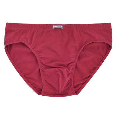 棉元素男中腰裤衩棉质三角裤