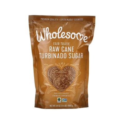 香港直发Wholesome甘蔗原糖无燕麦烘焙甜点无颗粒未加工680g黄糖