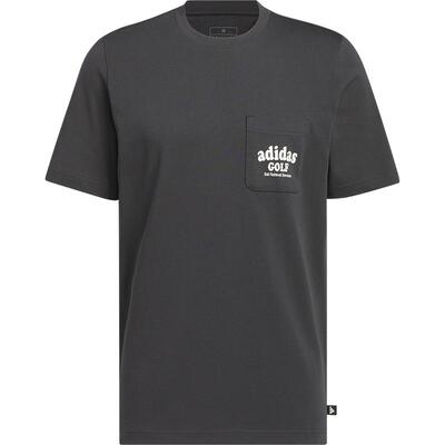 Adidas/阿迪达斯官方正品新款男士高尔夫印花短袖圆领T恤IS3268