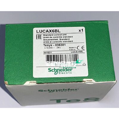 LUCAX6B（24Vac 0.15…0.6A 0.09kw