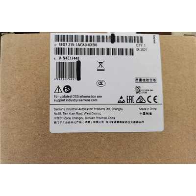 议价西门子S7-1200 6ES7215-1AG40-0XB0原装CPU模块6ES72151AG400