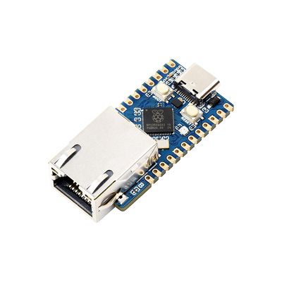 微雪RP2350以太网开发板体积小巧