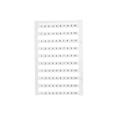 DEK5/6.1适合于魏德米勒SAKDU4N ZDU4 WDU4N端子标记条6.1mm