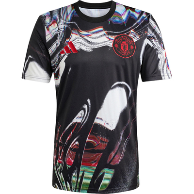 Adidas/阿迪达斯正品舒适春季款男士足球训练印花短袖KA6419