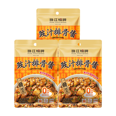 珠江桥牌广式豉汁排骨酱60g