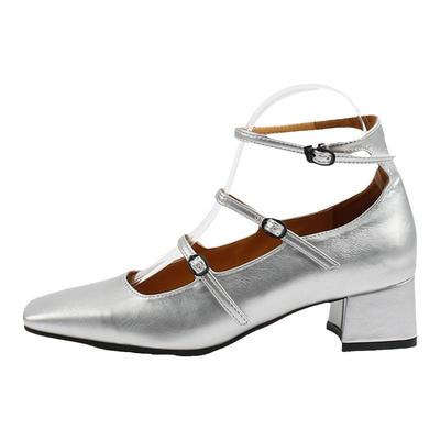 CHILIGIRL一字带玛丽珍单鞋