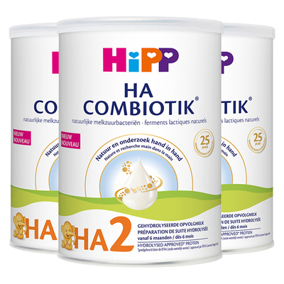 喜宝水解小分子奶粉低敏2段