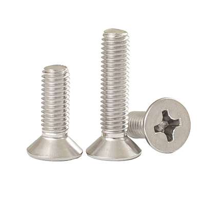 304不锈钢十字沉头螺钉