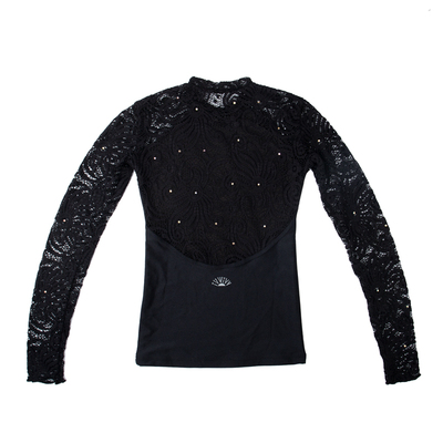 icediva花样滑冰服蕾丝紧身舒适