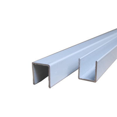 创业先锋哥 瓷砖橱柜隔层板地台板单封边卡槽小单槽字铝U型单卡槽