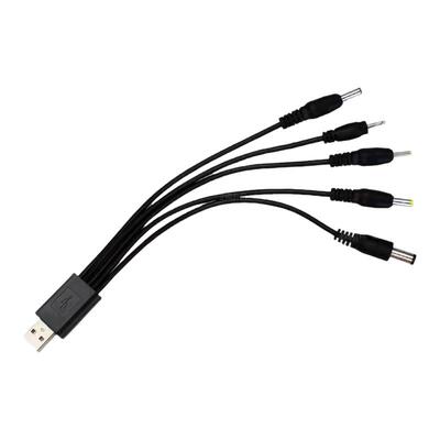 圆孔充电线圆头usb转dc3.5mm台灯玩具电动牙刷音响DC5V多功能通用