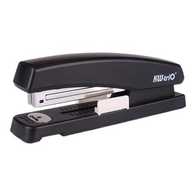 可得优公文标尺订书机公文标准定位订书器固定距离带定位财务办公用行文格式装订标尺多用途钉书机包邮5885