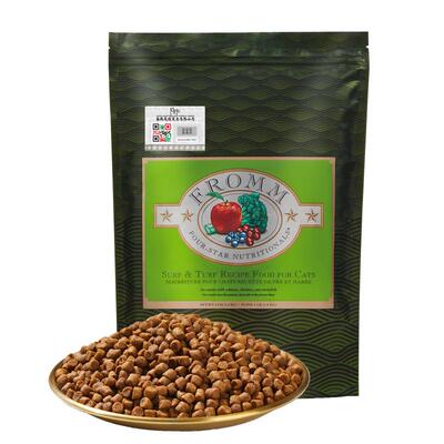 美国绿福摩幼猫成猫进口猫粮10磅