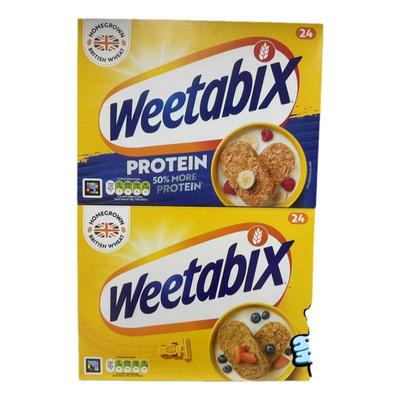 Weetabix英国维多麦小饼全麦麦片牛奶冲饮酸奶即食早餐健身代餐