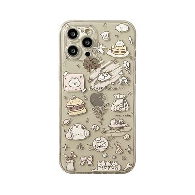 benefit日韩萌宠可爱小兔17pro16适用于iphone15promax苹果15PRO手机壳13新款14套12小众11透明xsmax硅胶xr防