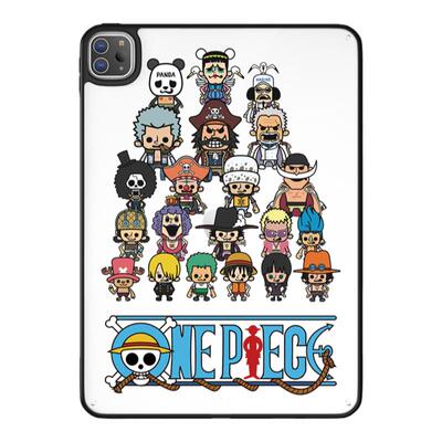 超创意适用8/9代无盖iPad11a16保护壳第10代海贼王10.2寸亚克力Air45磁吸笔槽mini67平板Pro11/12.9硬后壳9.7