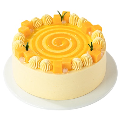 【幸福西饼】杨枝甘露圆舞曲蛋糕动物奶油生日同城配送甜品聚会