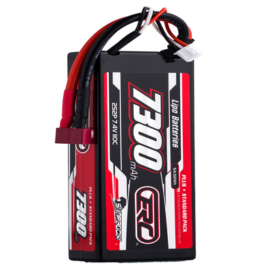 三圈霸道Sunpadow ERC PLUS 7300mAh 7.4V 2S 110C锂电池