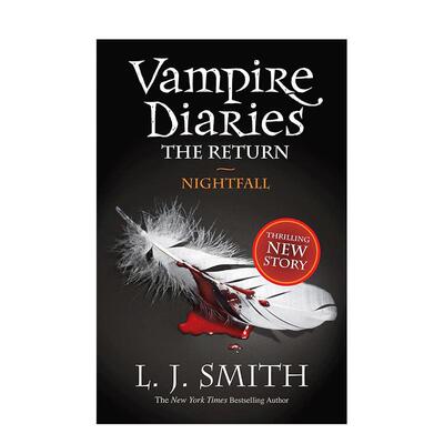 【预售】吸血鬼日记：夜幕降临英文文学小说进口原版外版书平装14岁以上The Vampire Diaries: Nightfall L J Smith Hodder Chil