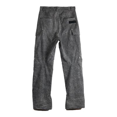 咆哮野兽斑驳自主变形工装长裤