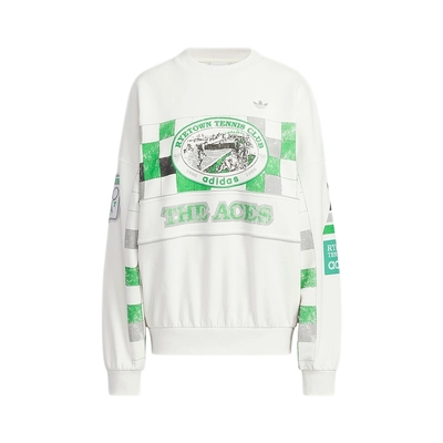 adidas阿迪达斯三叶草套头衫秋棉质男女休闲运动圆领卫衣 KG3144