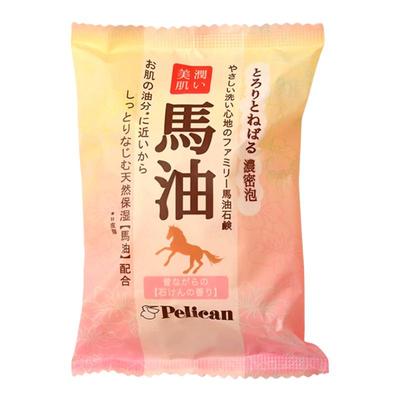 日本pelican沛丽康马油沐浴皂