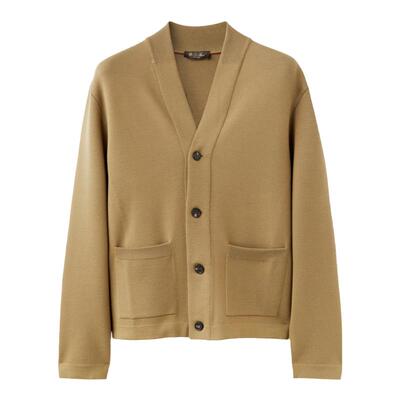 LoroPiana/诺悠翩雅男士针织衫精致温暖多功能夹克必备新款