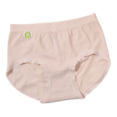 莱莹831少女内裤中腰可爱蝴蝶结女士10A抑菌三角裤头甜美2条包邮