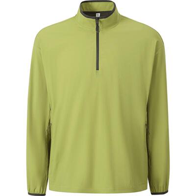 本来BENLAI男士速干防晒半拉链立领运动卫衣2026春新款BRLW60003