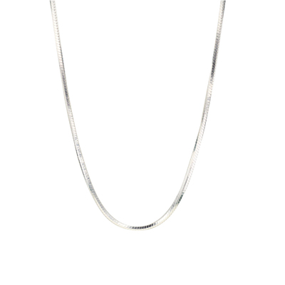 超长银项链设计感通体S925素链