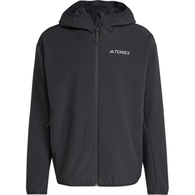 阿迪达斯户外软壳衣男梭织夹克