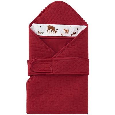 乖奇熊初生宝宝产房纯棉抱被夹丝